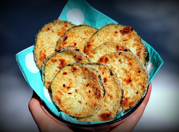 Baked Parmesan Zucchini Chips | Ambitious Kitchen