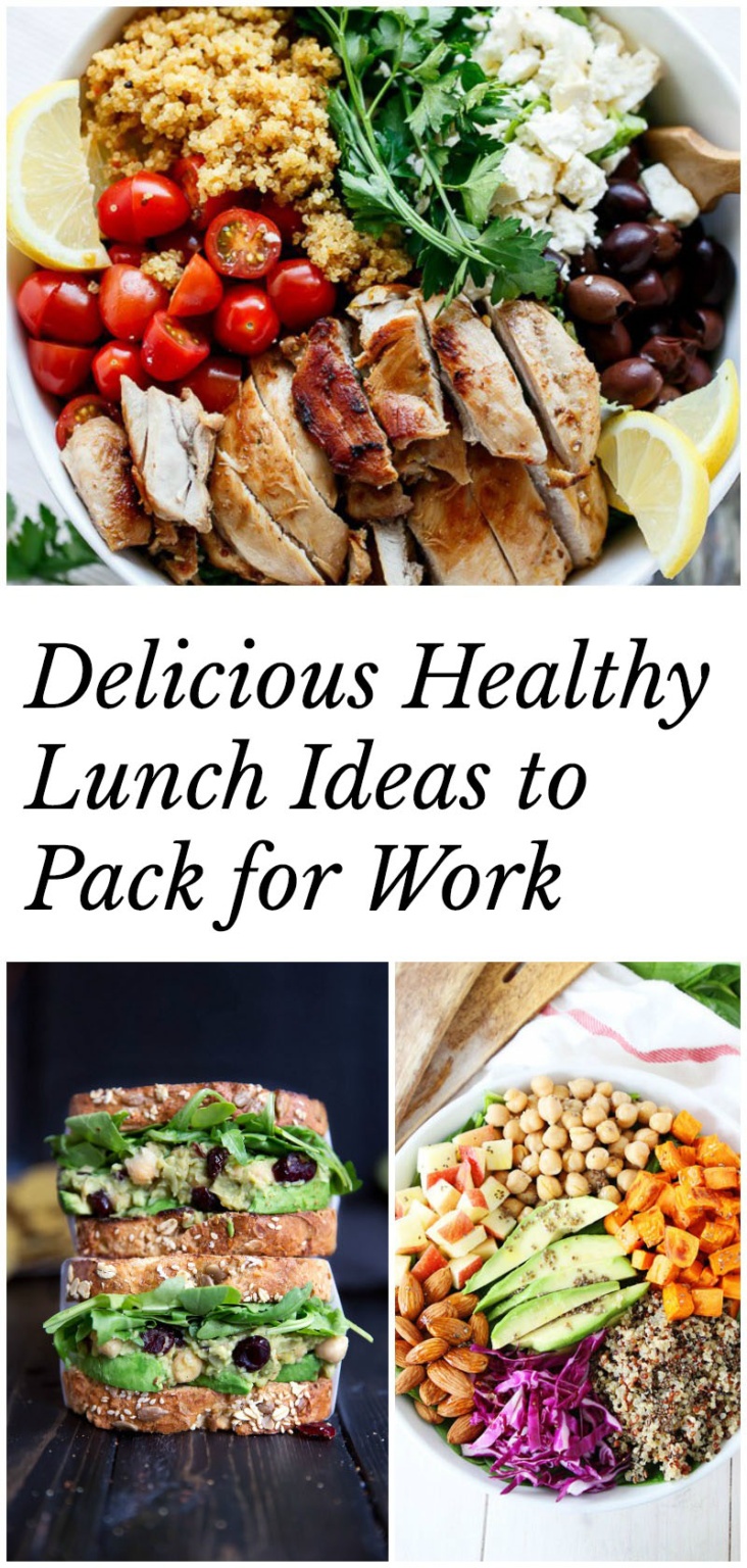 Healthy Lunch Ideas to Pack for Work (40+ recipes!)