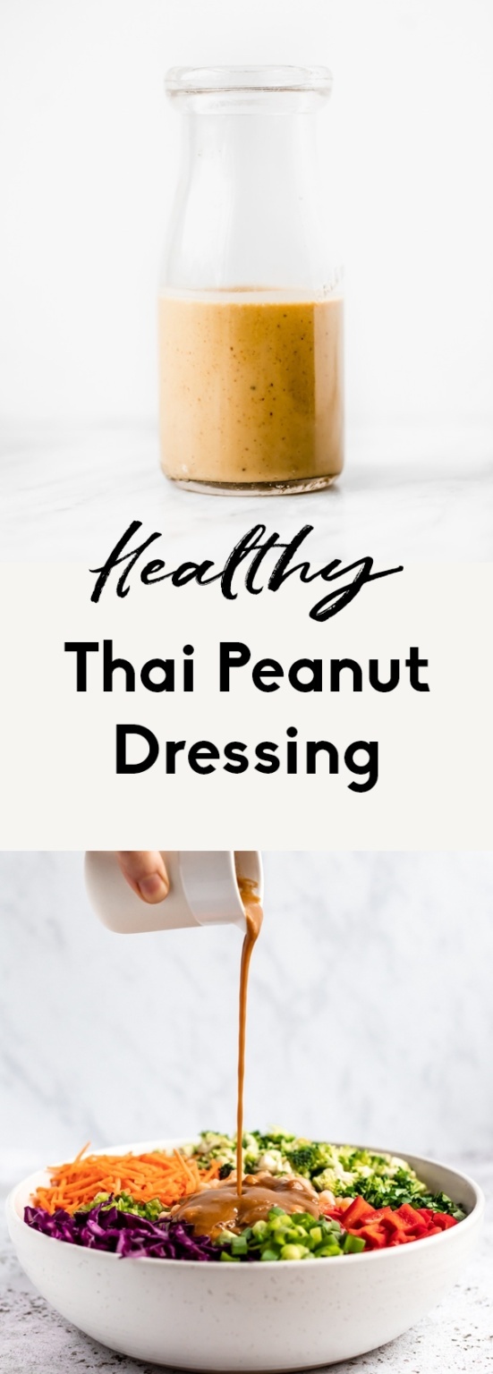 Healthy Thai Peanut Dressing | Ambitious Kitchen