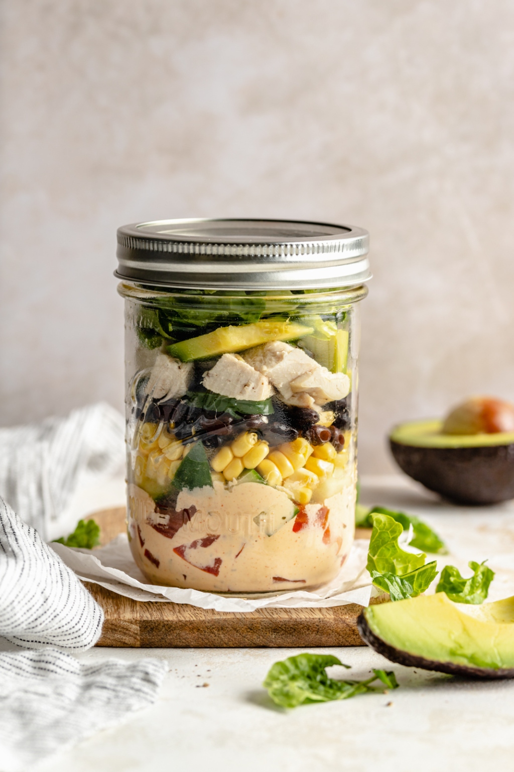 High Protein Salads in Jars for the Best Lunch | Ambitious Kitchen