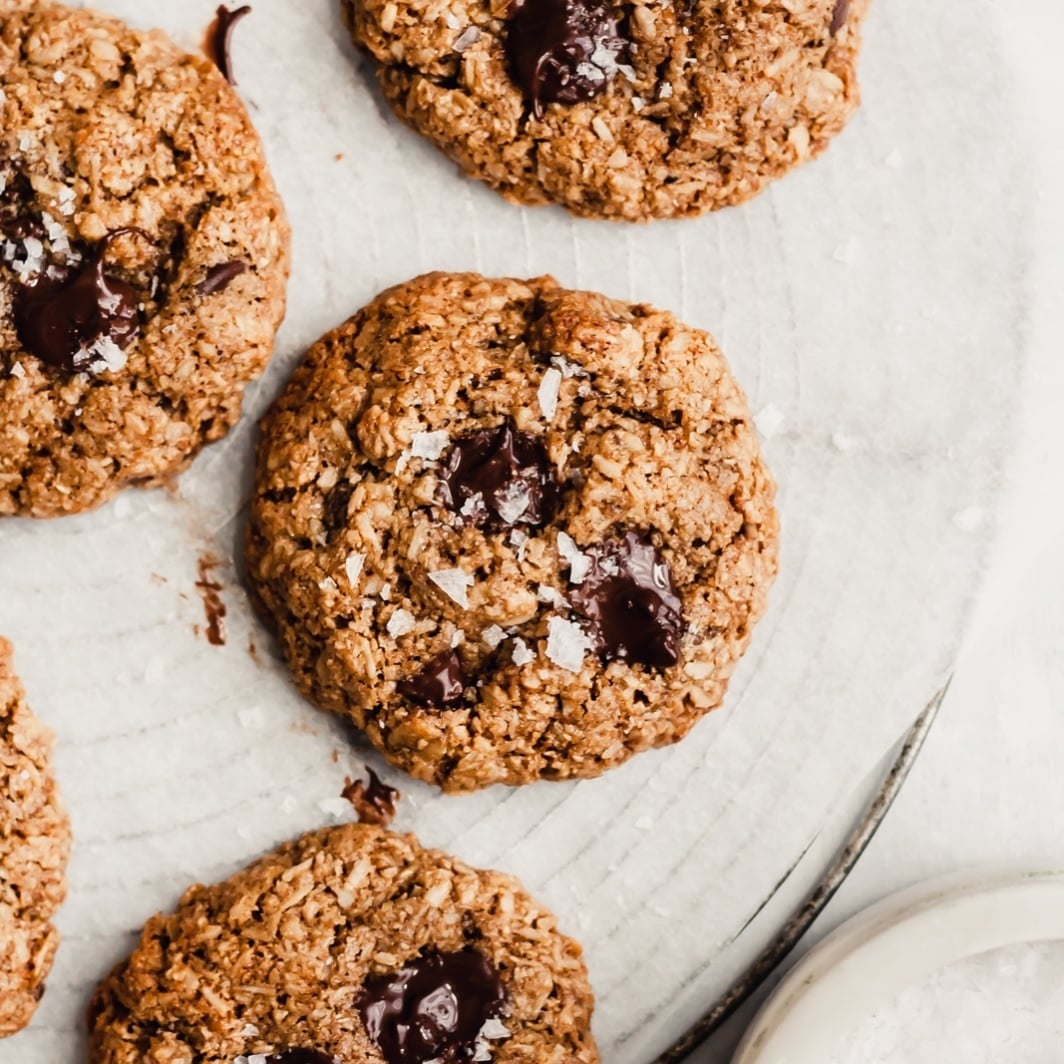 Healthy Chocolate Chip Cookies (V & GF) | Ambitious Kitchen