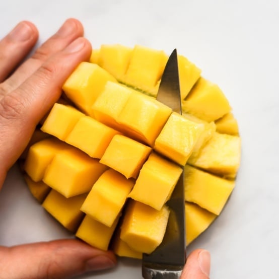 How to Cut a Mango (3 different ways!) | Ambitious Kitchen