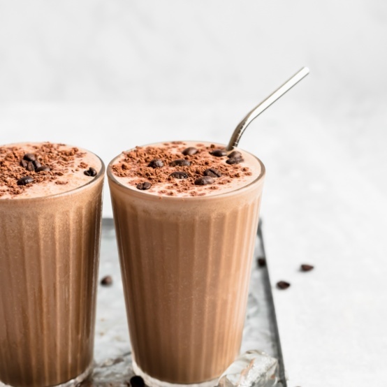 Good Morning Coffee Smoothie (high-protein) | Ambitious Kitchen