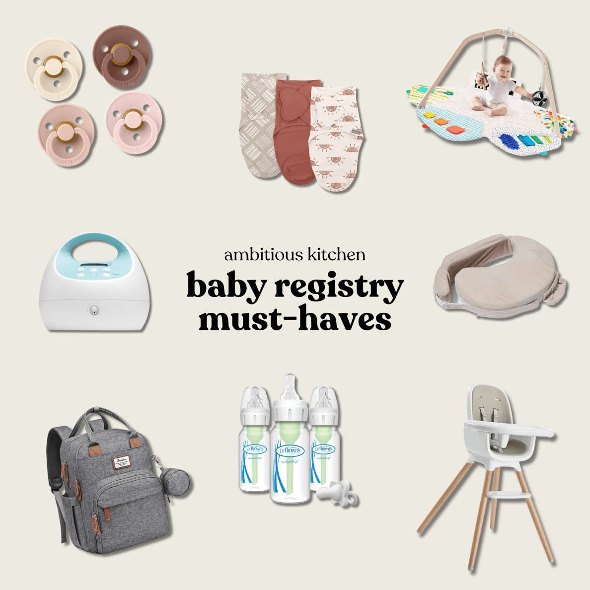 Baby Registry Must-Haves (great for first time moms!) | Ambitious Kitchen