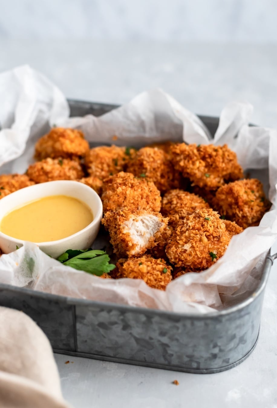 The BEST Crispy Baked Chicken Nuggets | Ambitious Kitchen