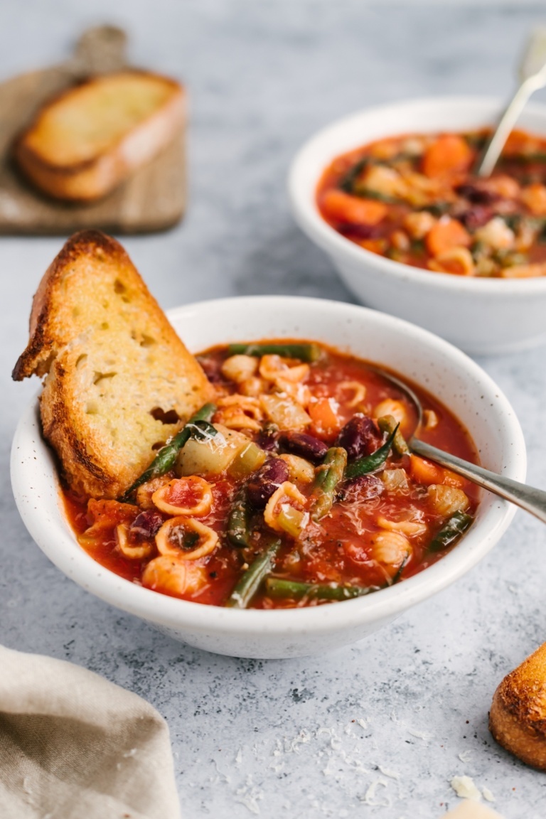 The Best Minestrone Soup Recipe | Ambitious Kitchen