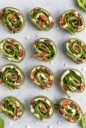 Easy Greek Salad Pinwheels (vegetarian) | Ambitious Kitchen