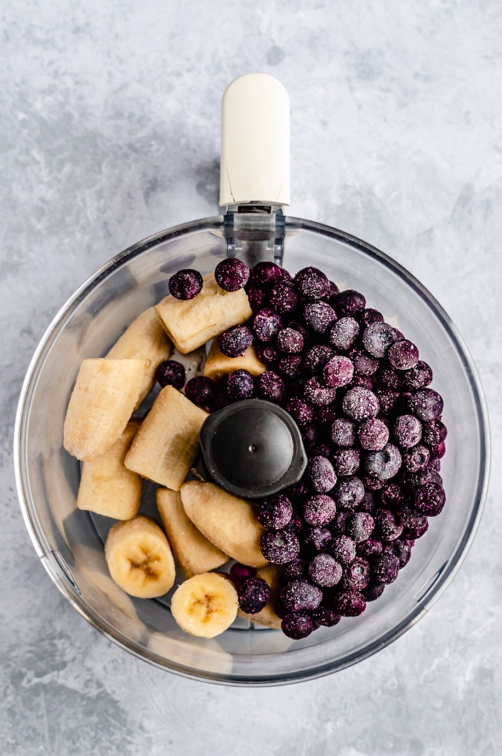 2-Ingredient Blueberry Nice Cream | Ambitious Kitchen
