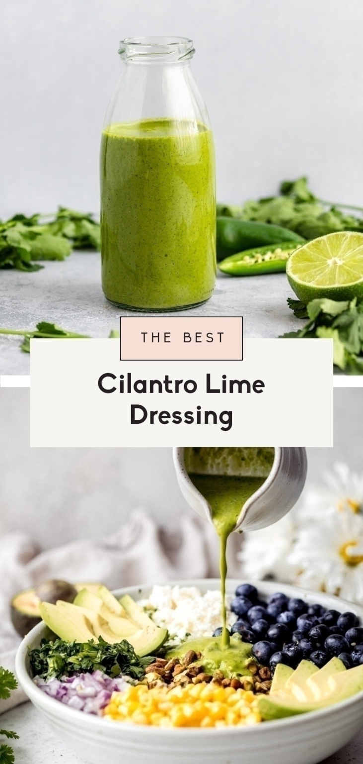 The Best Cilantro Lime Dressing Recipe | Ambitious Kitchen