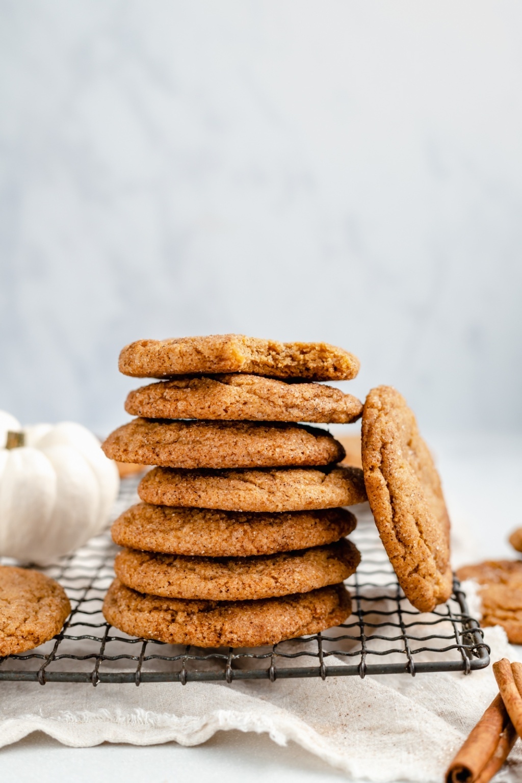 Brown Butter Pumpkin Snickerdoodles | Ambitious Kitchen