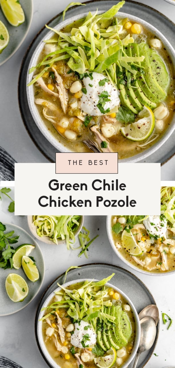 Green Chile Chicken Pozole | Ambitious Kitchen