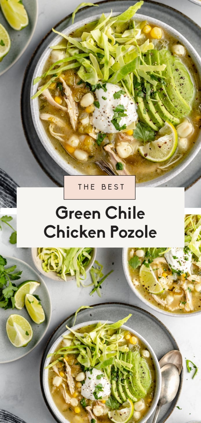 Green Chile Chicken Pozole | Ambitious Kitchen