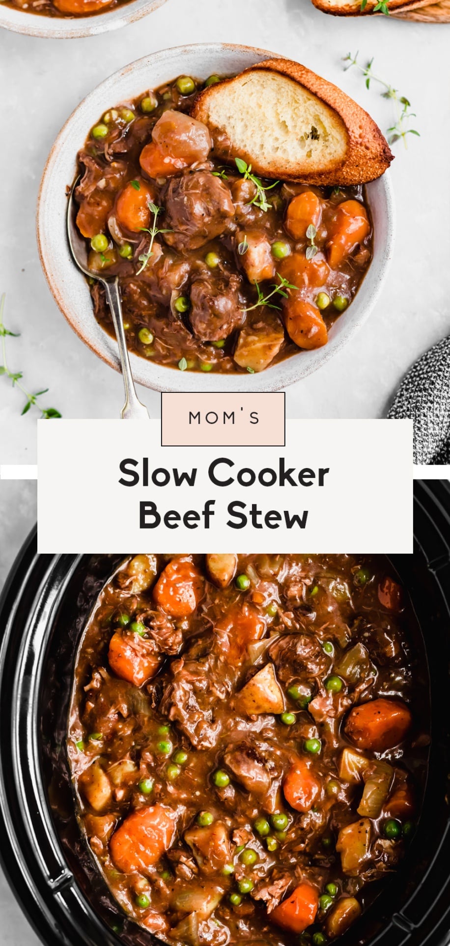 The BEST Slow Cooker Beef Stew Recipe (easy & comforting)