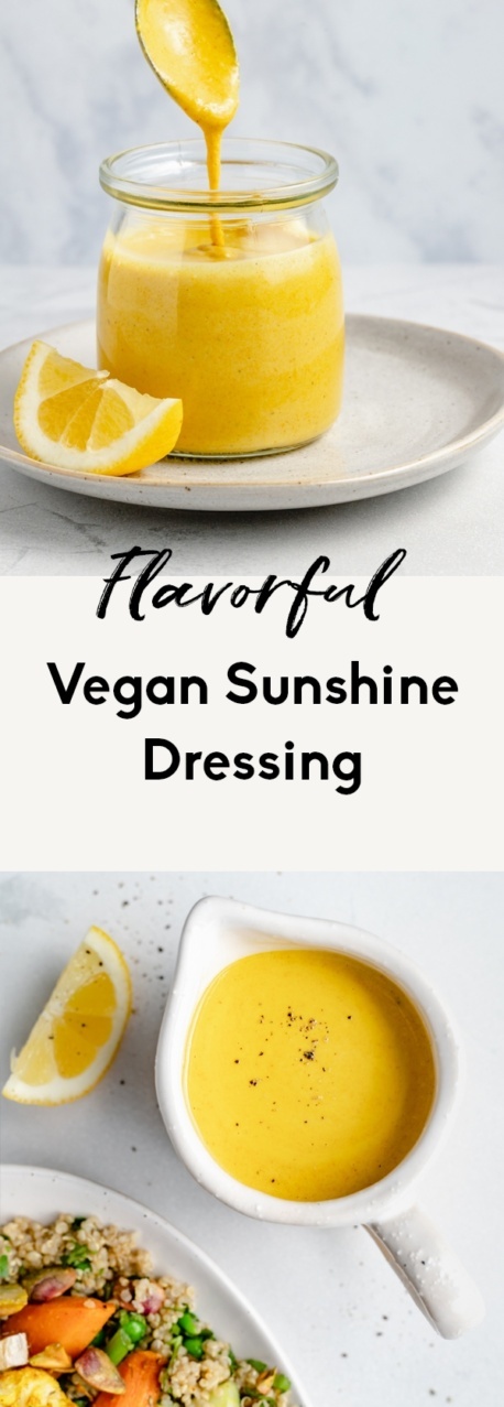 Bright & Flavorful Sunshine Dressing | Ambitious Kitchen