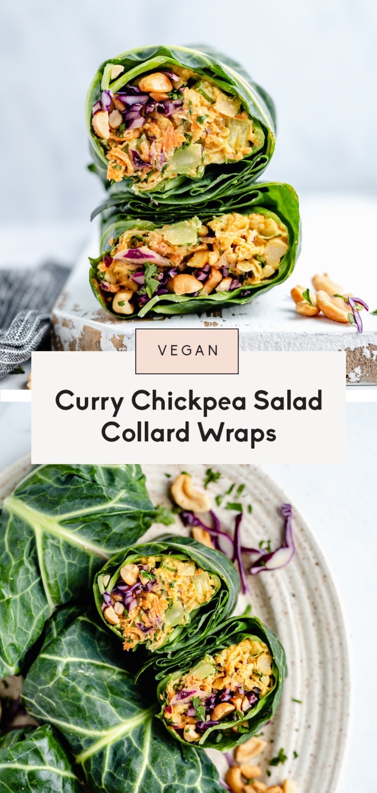 30-Minute Vegan Curry Chickpea Wraps | Ambitious Kitchen