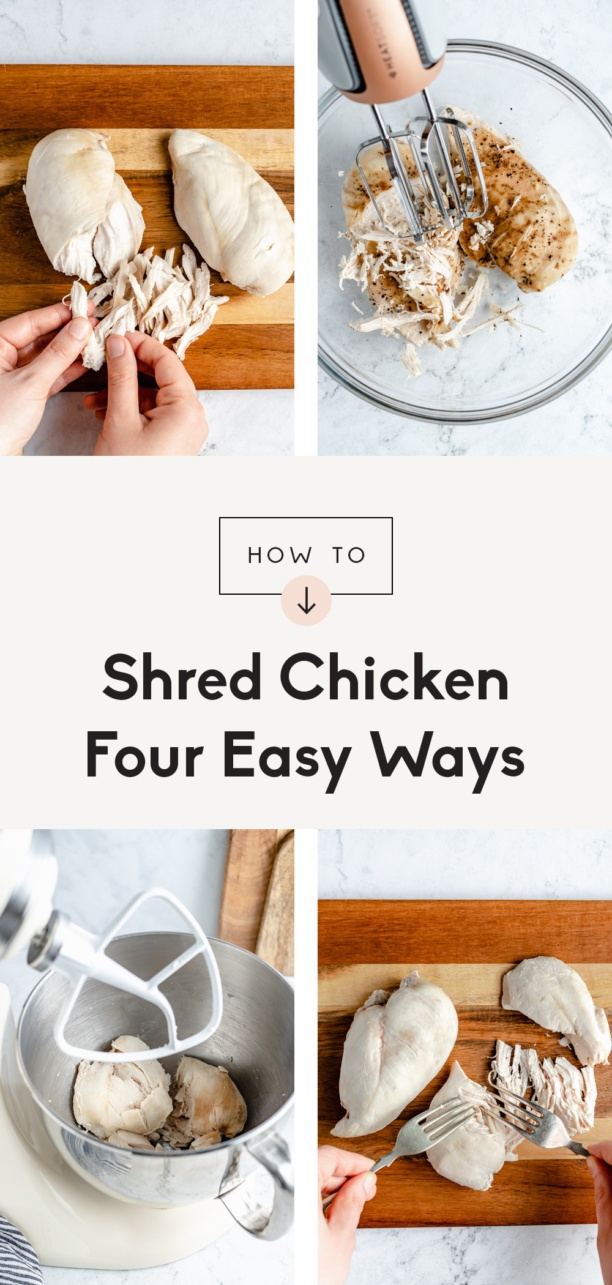 How to Shred Chicken (four easy ways!) | Ambitious Kitchen