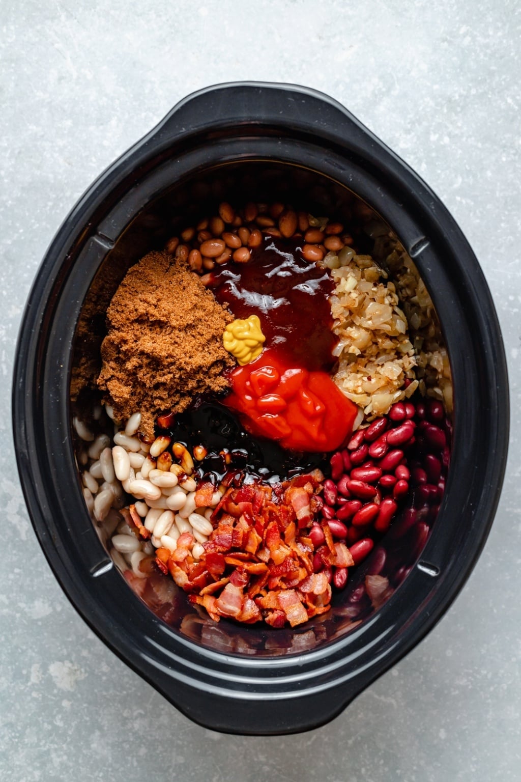 Homemade Slow Cooker Baked Beans | Ambitious Kitchen