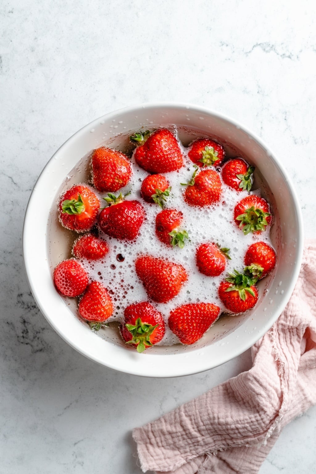 3-Ingredient Drunken Strawberries | Ambitious Kitchen