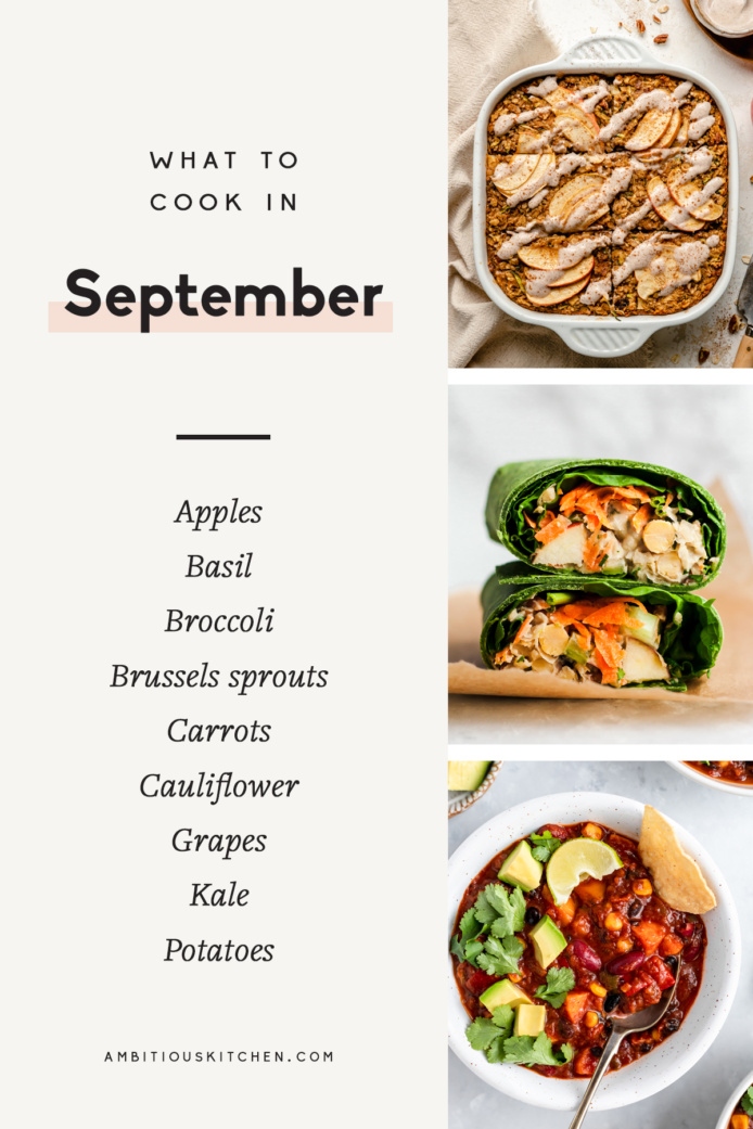 30 Seasonal Recipes to Cook in September | Ambitious Kitchen