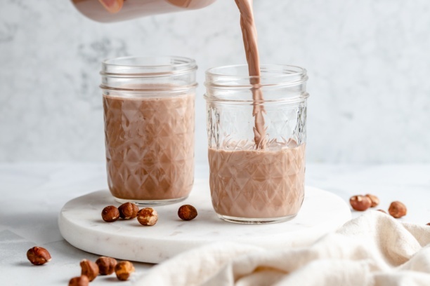 Homemade Chocolate Hazelnut Milk | Ambitious Kitchen