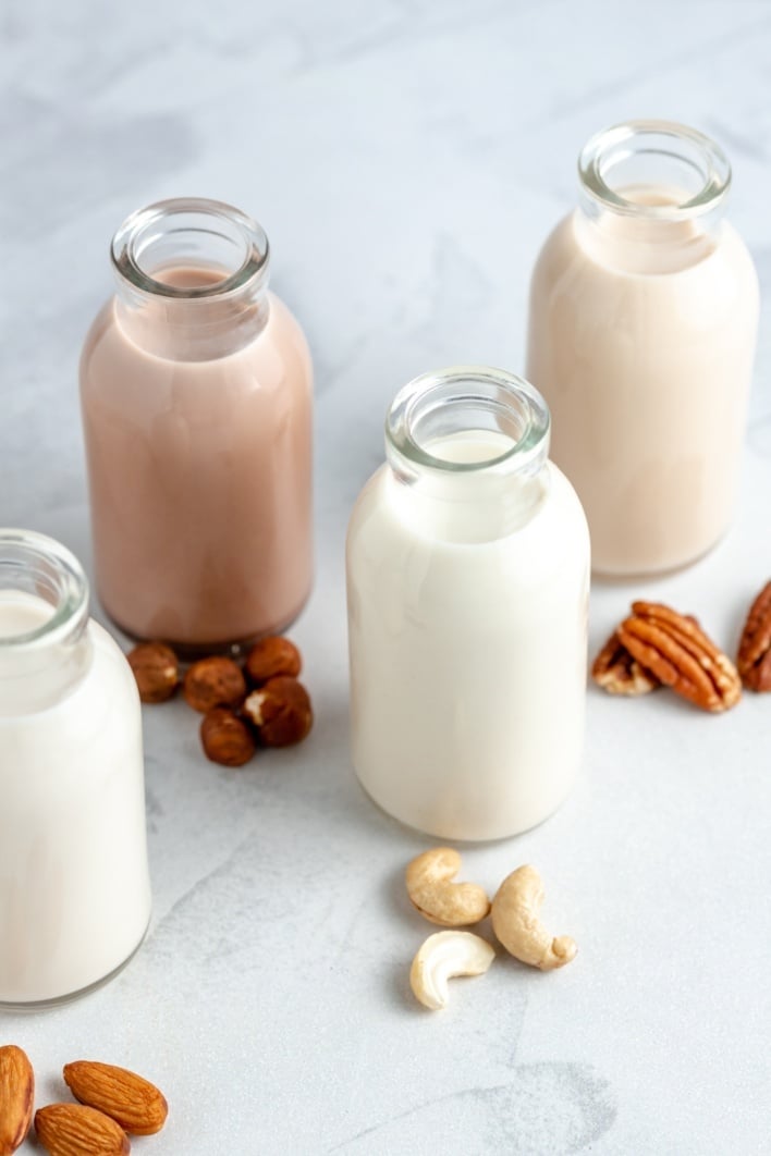 How to Make Homemade Nut Milk (4 different ways!) | Ambitious Kitchen