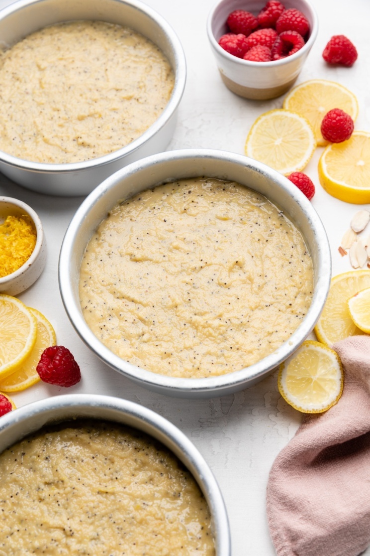 Almond Lemon Raspberry Cake | Ambitious Kitchen