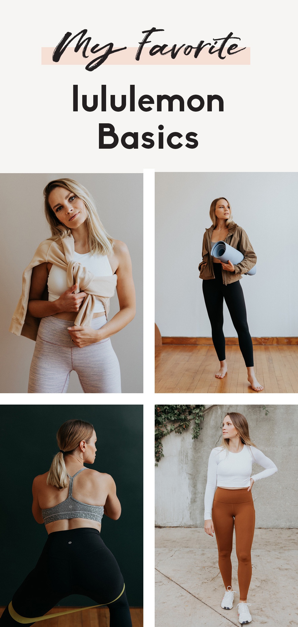 My Favorite lululemon Basics | Ambitious Kitchen
