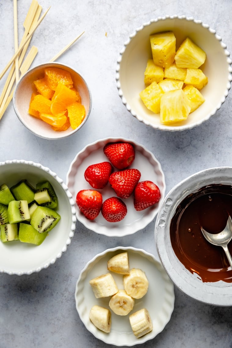 Rainbow Fruit Skewers | Ambitious Kitchen