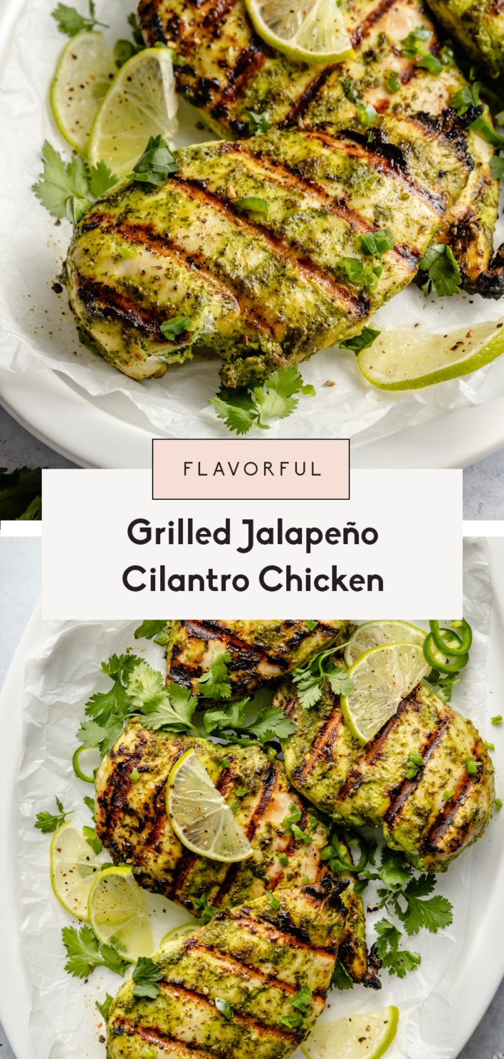 Grilled Jalapeño Cilantro Chicken | Ambitious Kitchen