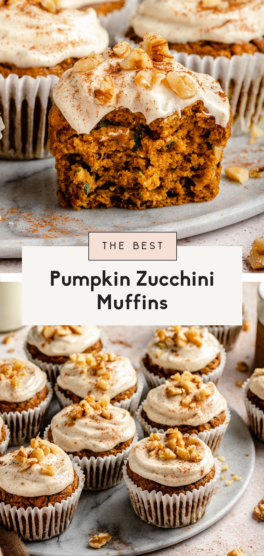 Incredible Pumpkin Zucchini Muffins | Ambitious Kitchen