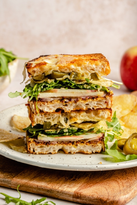 The Ultimate Cheddar Apple Sandwich | Ambitious Kitchen