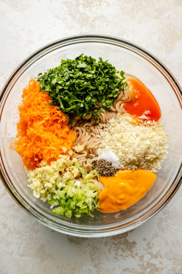 Buffalo Rooster Meatballs & Bleu Cheese Dip - PureHealthy.Co