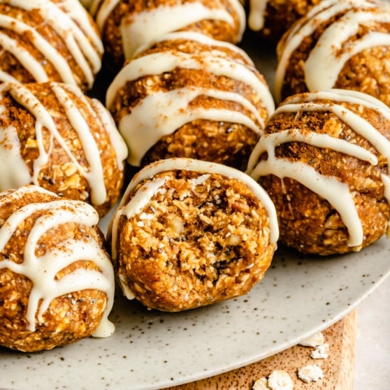 Incredible No Bake Pumpkin Energy Bites | Ambitious Kitchen