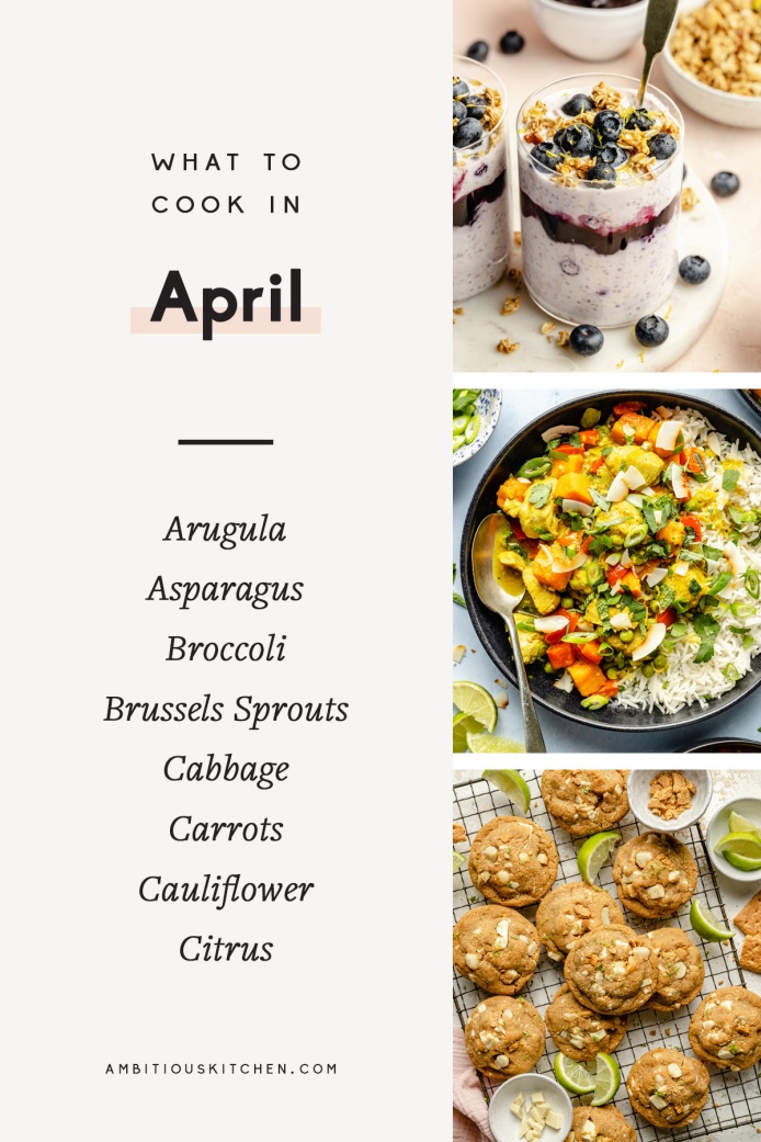 30 Seasonal Recipes to Prepare dinner in April – EINFACHBACKEN.vip
