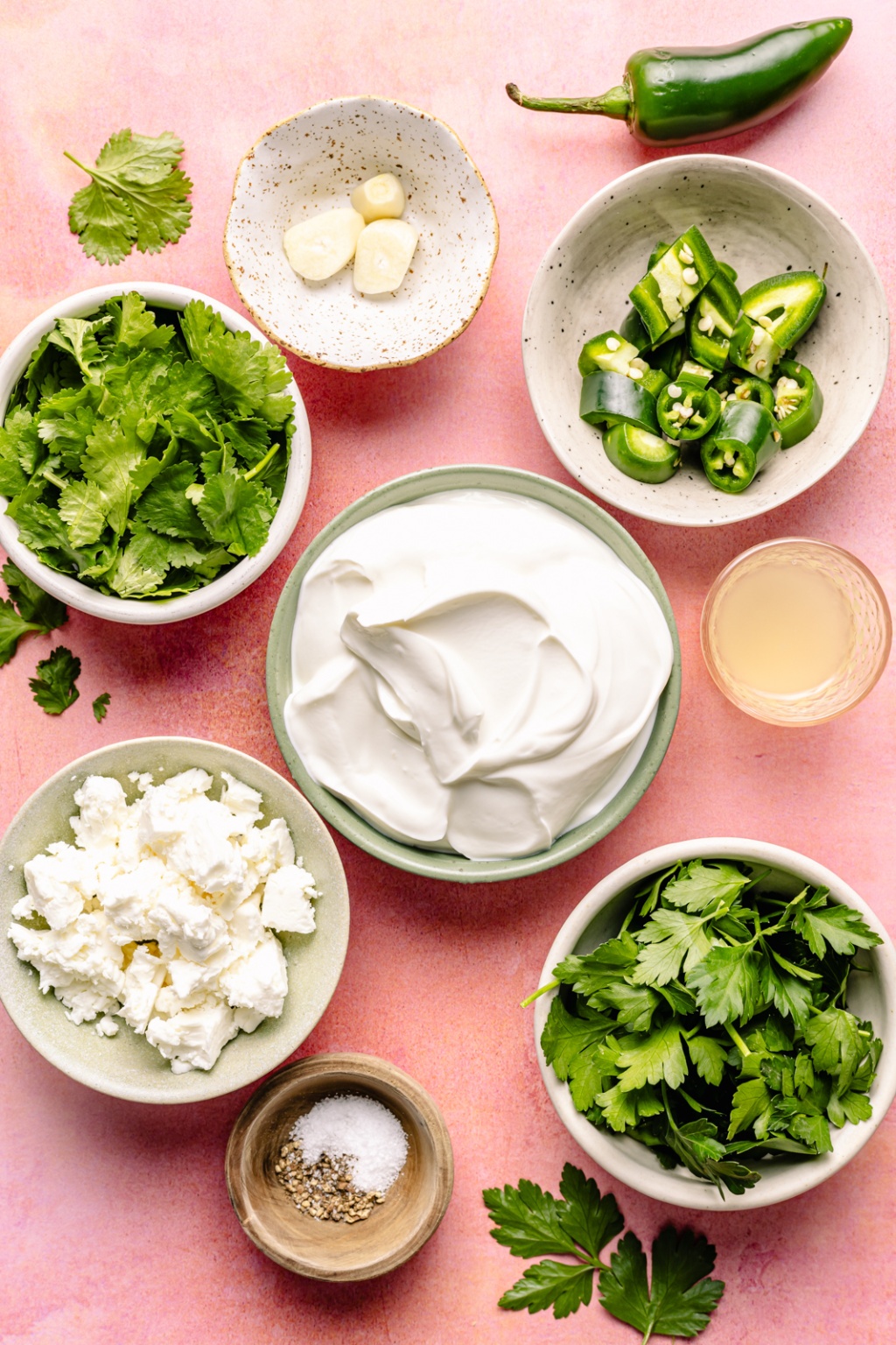 Spicy Green Feta Sauce | Ambitious Kitchen