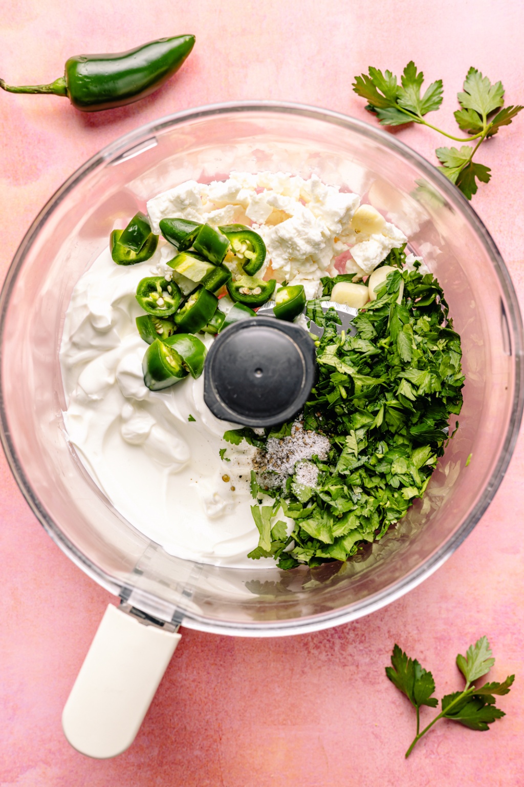 Spicy Green Feta Sauce | Ambitious Kitchen