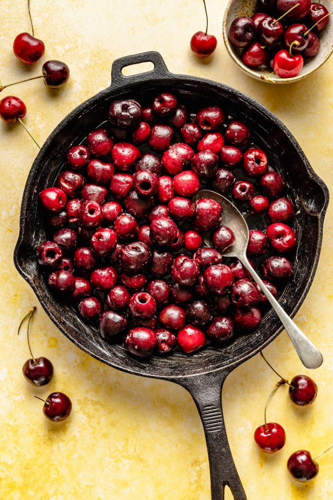 The Best Cherry Crisp You'll Ever Eat | Ambitious Kitchen