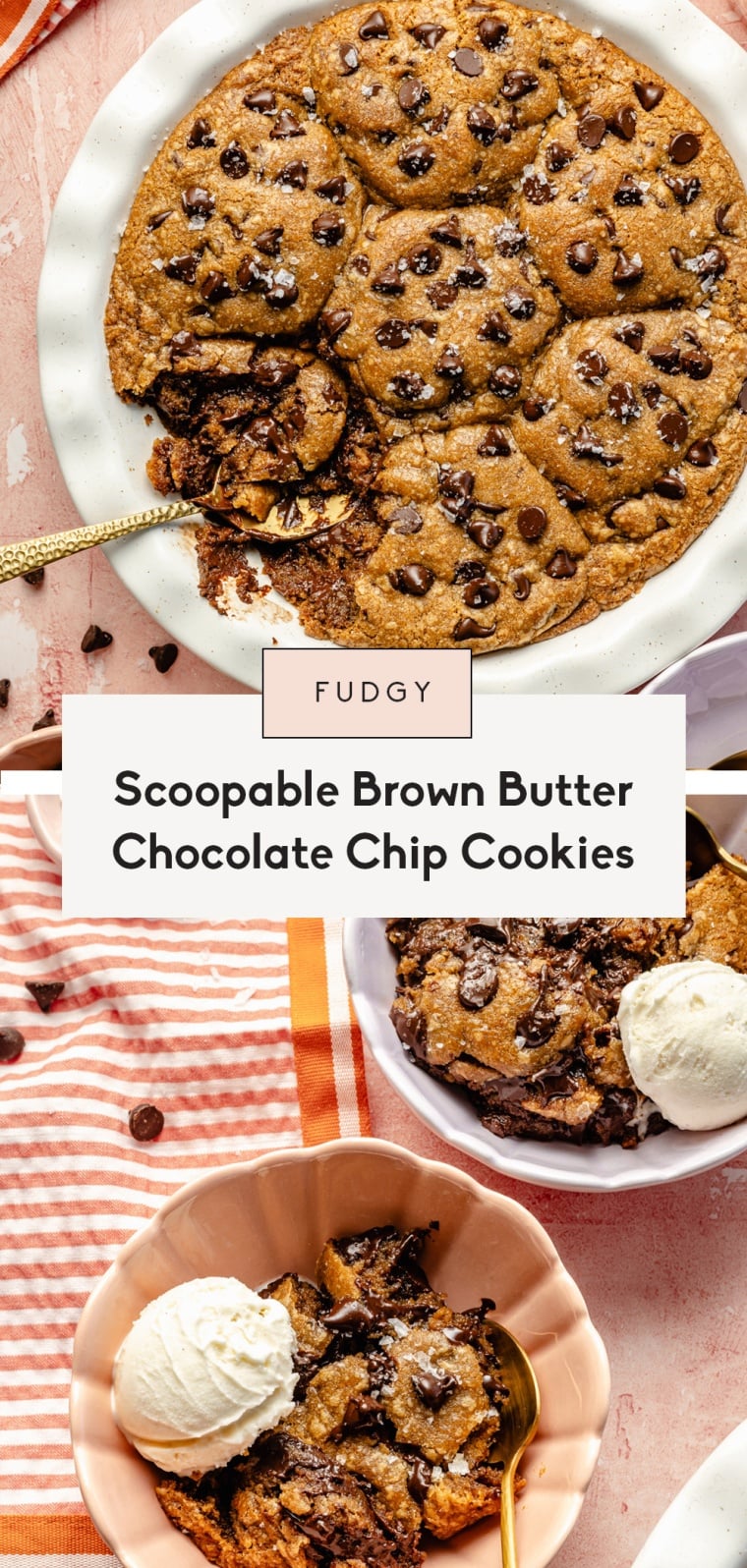 Viral Scoopable Chocolate Chip Cookies (easy to make!)